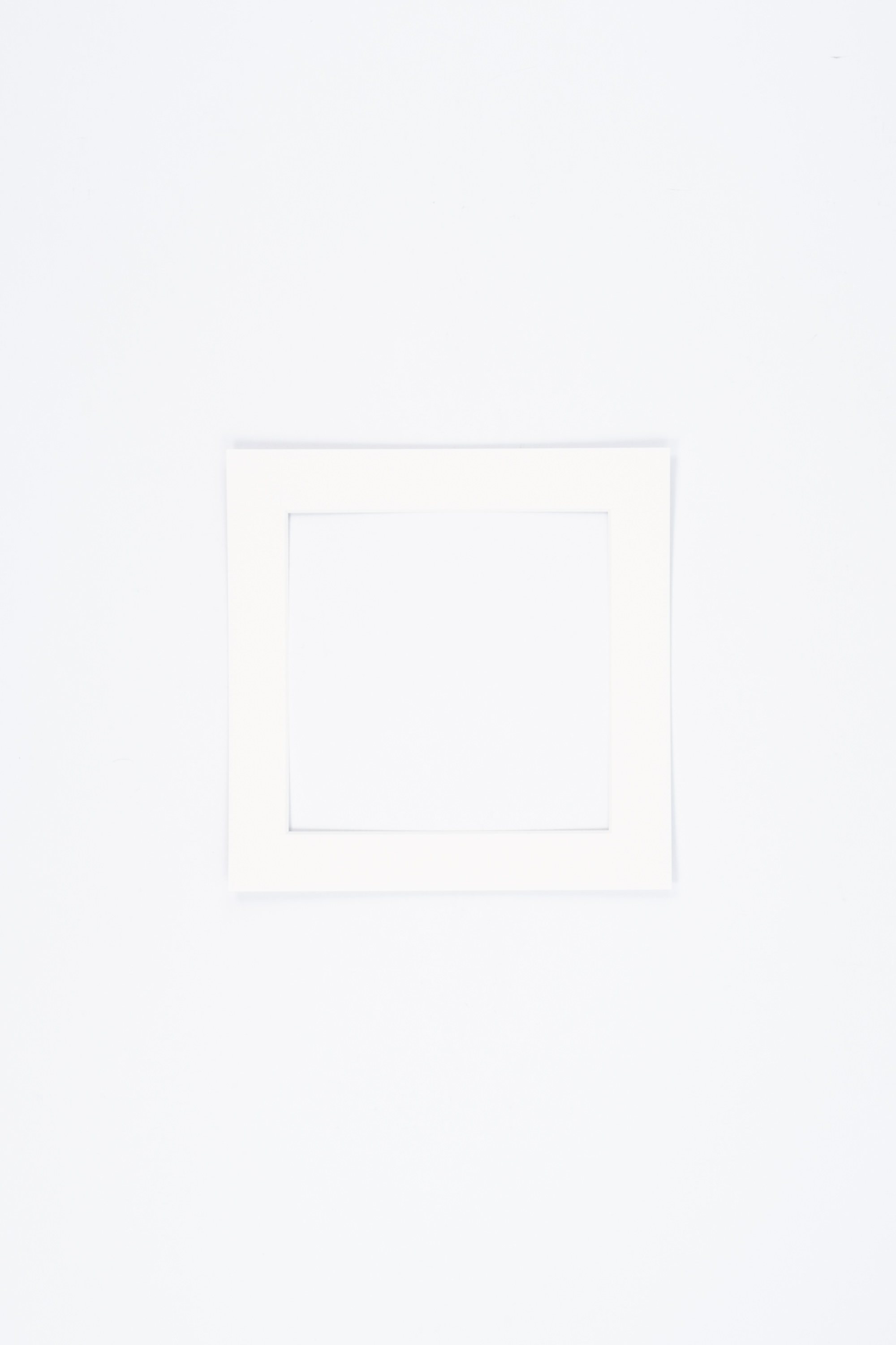 Passepartout | 20x20 (15x15) cm | Hvit/hvit | Elite Foto | Elite Foto