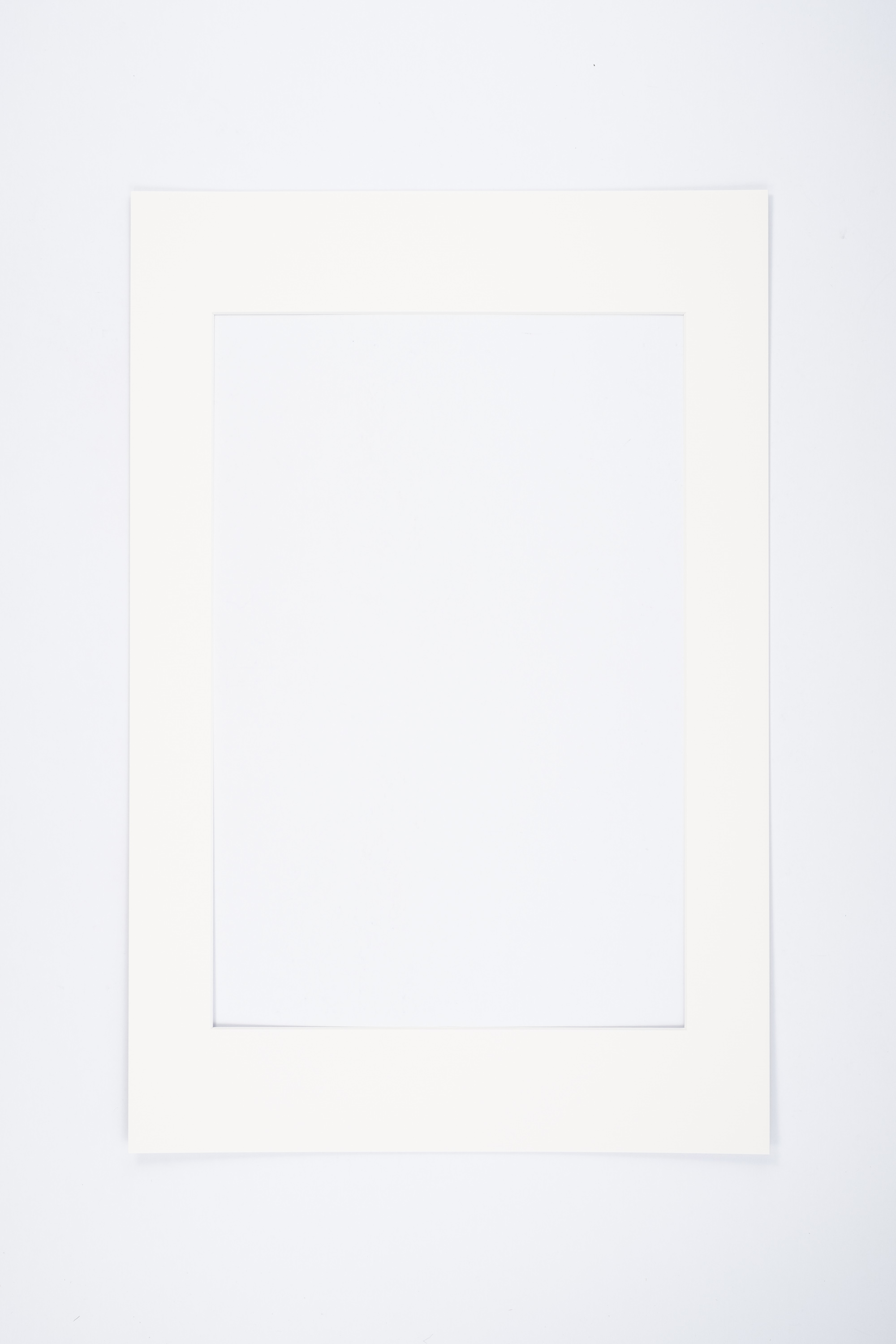 Passepartout 40x60 (30x45) Hvit/Hvit | Elite Foto